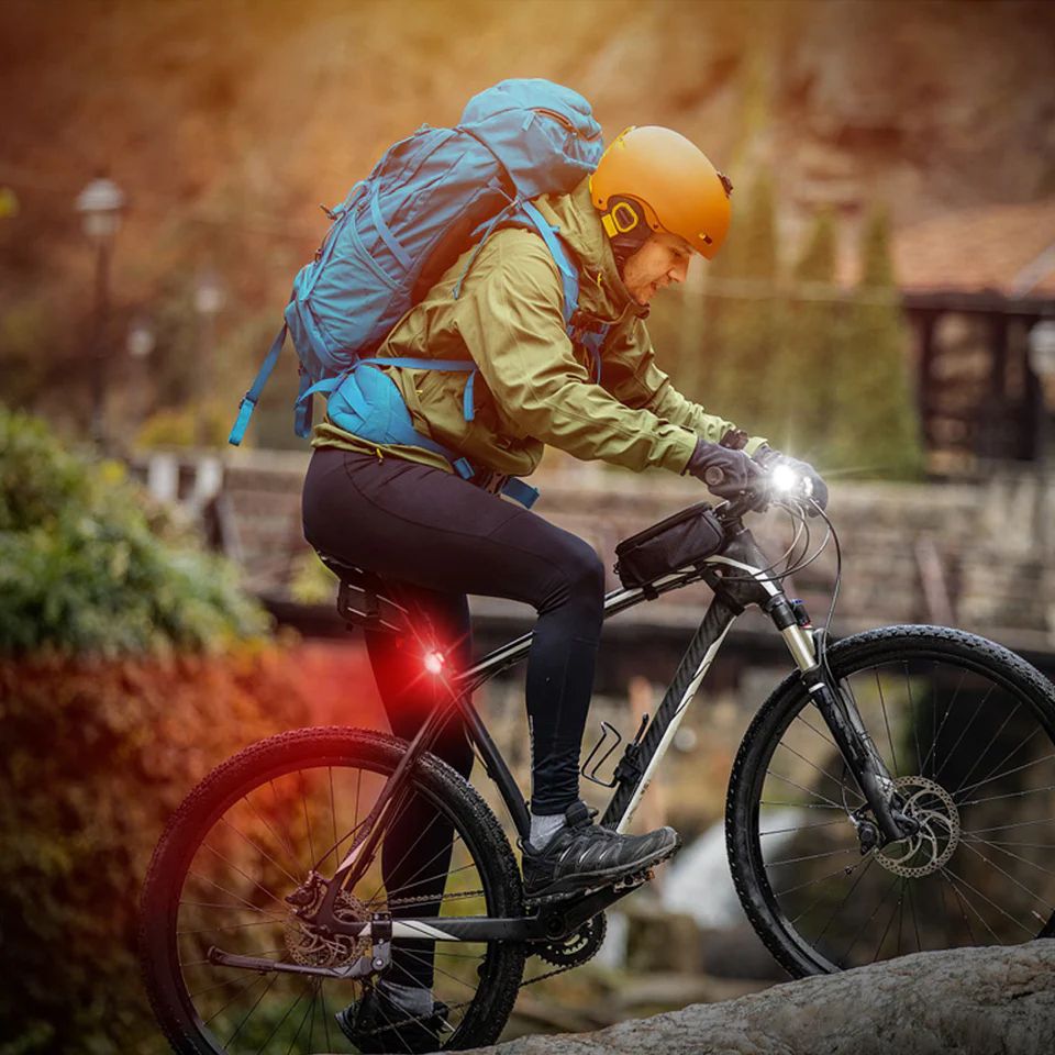 Ascher USB Rechargeable Bike Lights, Front and Back eBike Light Review